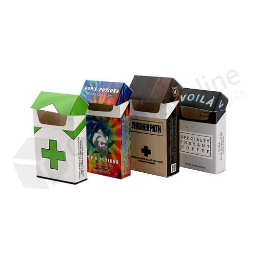 Custom Hemp Cigarette Box Packaging | Low Minimums | CustomBoxline.co.uk